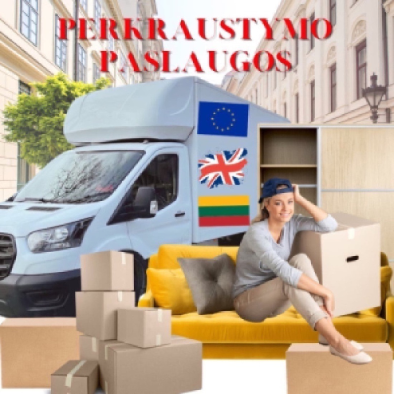 Perkraustymai UK: Luton vanas, kraustymas ir krovinių pervežimas Anglija-Lietuva-Anglija-Europa ...